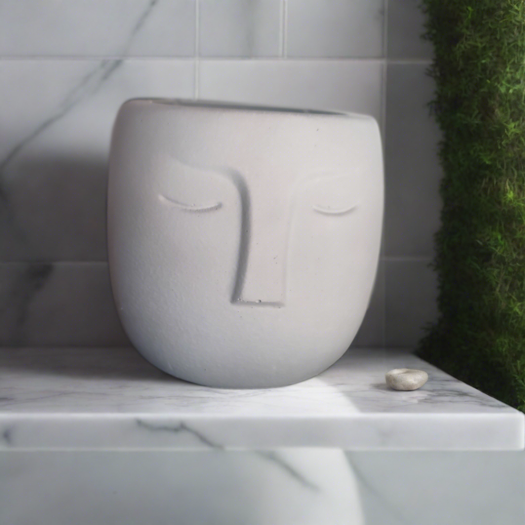 Zen face planter – Kimberly Raymond Studios