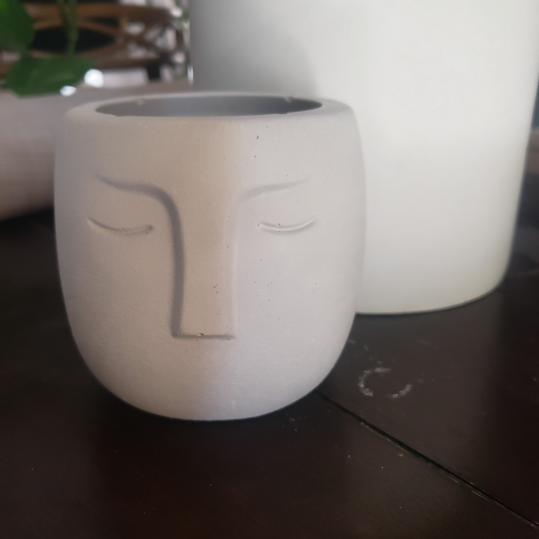 Zen face planter – Kimberly Raymond Studios
