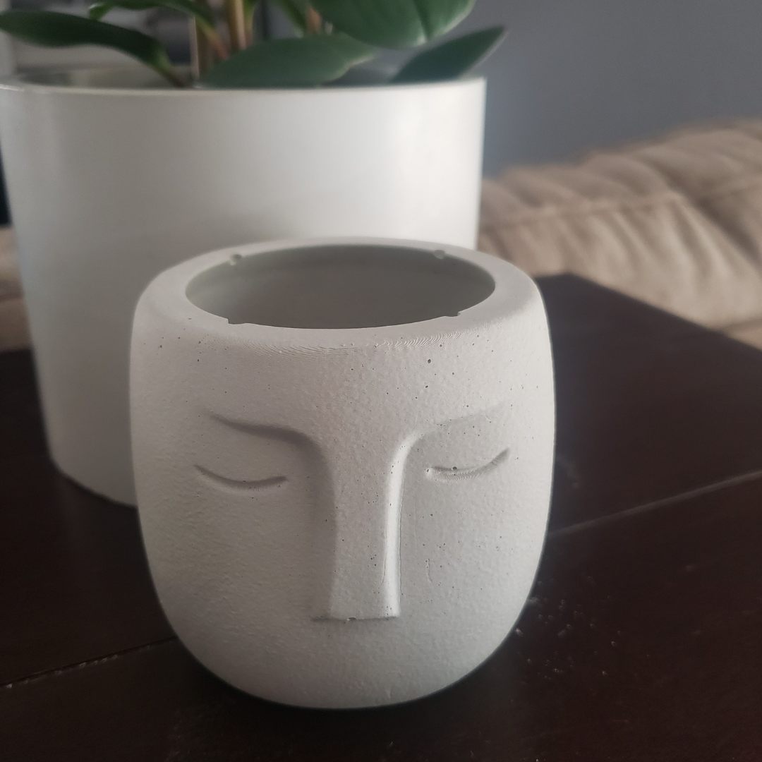 Zen face planter – Kimberly Raymond Studios