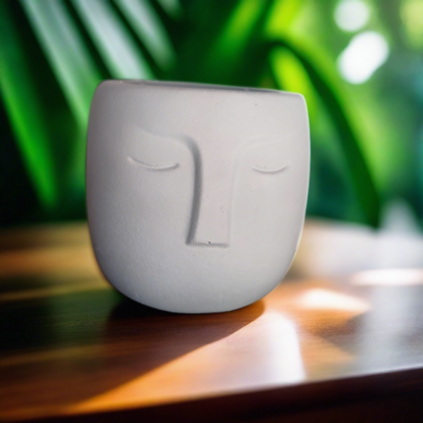 Zen face planter – Kimberly Raymond Studios